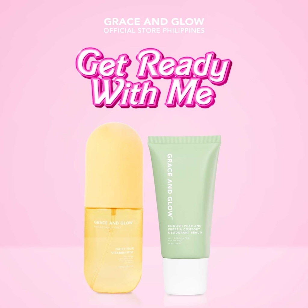 Grace and Glow Deodorant English Pear + Perfume Hair Mist Daisy - Body ...