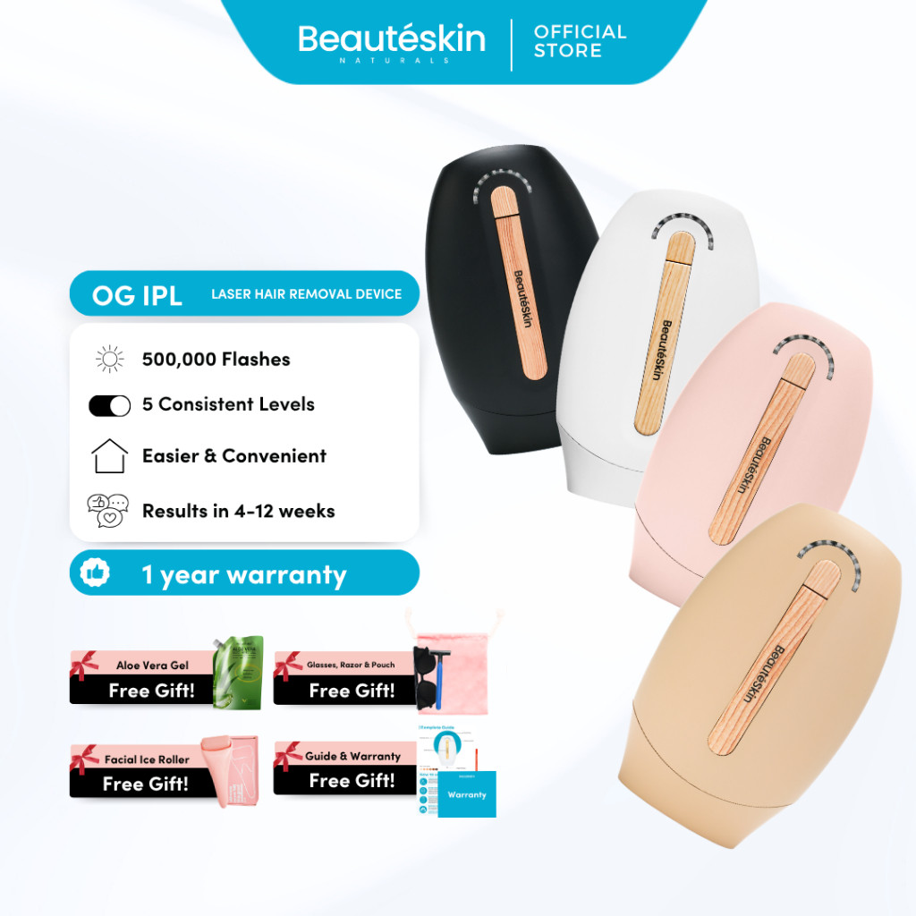 Beauteskin Naturals IPL Laser Hair Removal | Shopee Philippines
