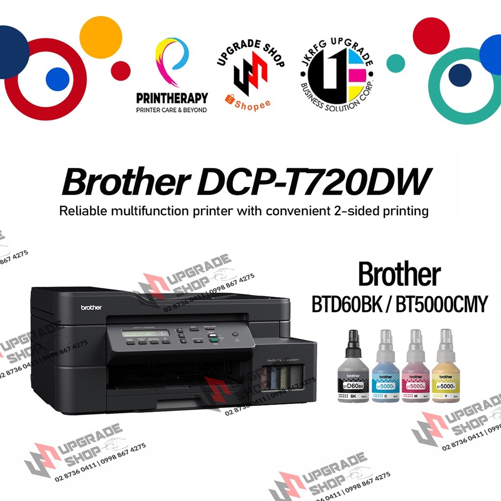 Brother DCP-T720DW Ink Tank Printer / DCPT720DW / T720DW / T720 / 720 ...