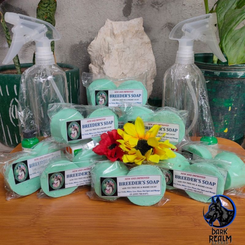Breeder's SOAP & FORMULA with Trigger Spray and Solution 'For Ticks ...