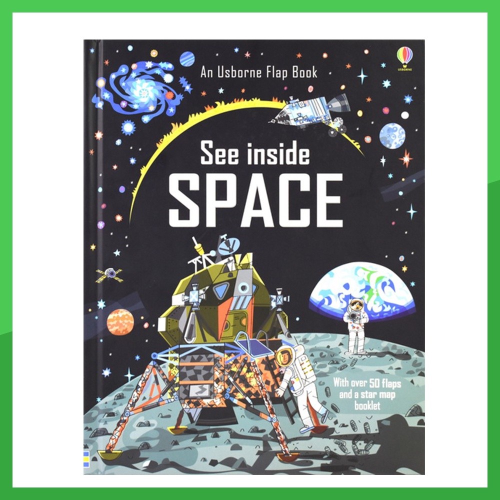 Usborne See Inside Space Kids Popular Science Encyclopedia Explore the ...