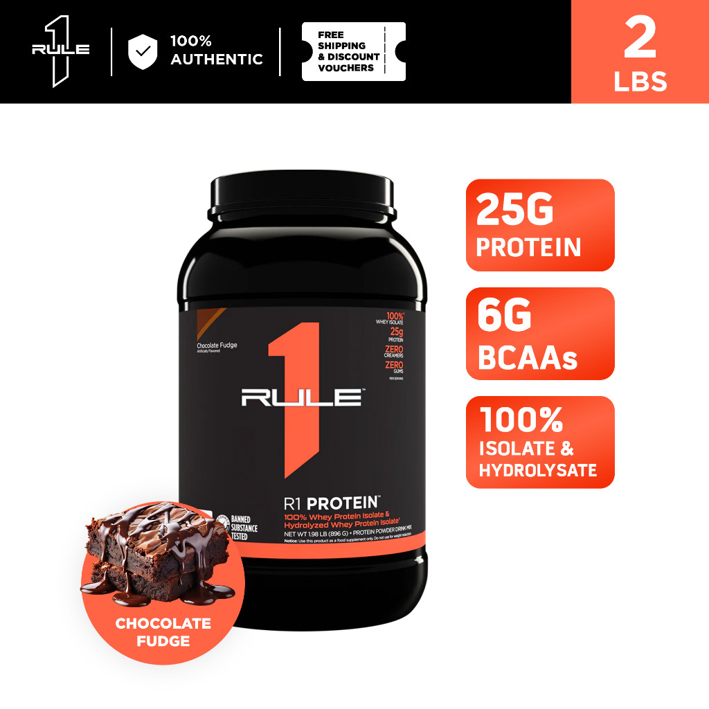 RULE 1 R1 PROTEIN WHEY ISOLATE 2 LBS | SUPERSTORE | Shopee Philippines