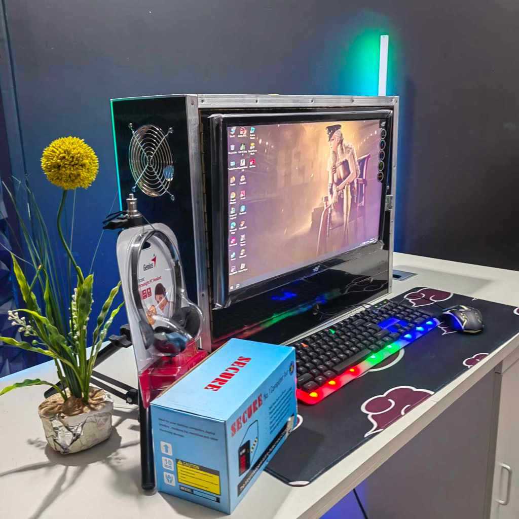 BRAND NEW TABLETOP PISONET PACKAGE RYZEN 3 2200G 8GB RAM 128GB SSD 19 ...