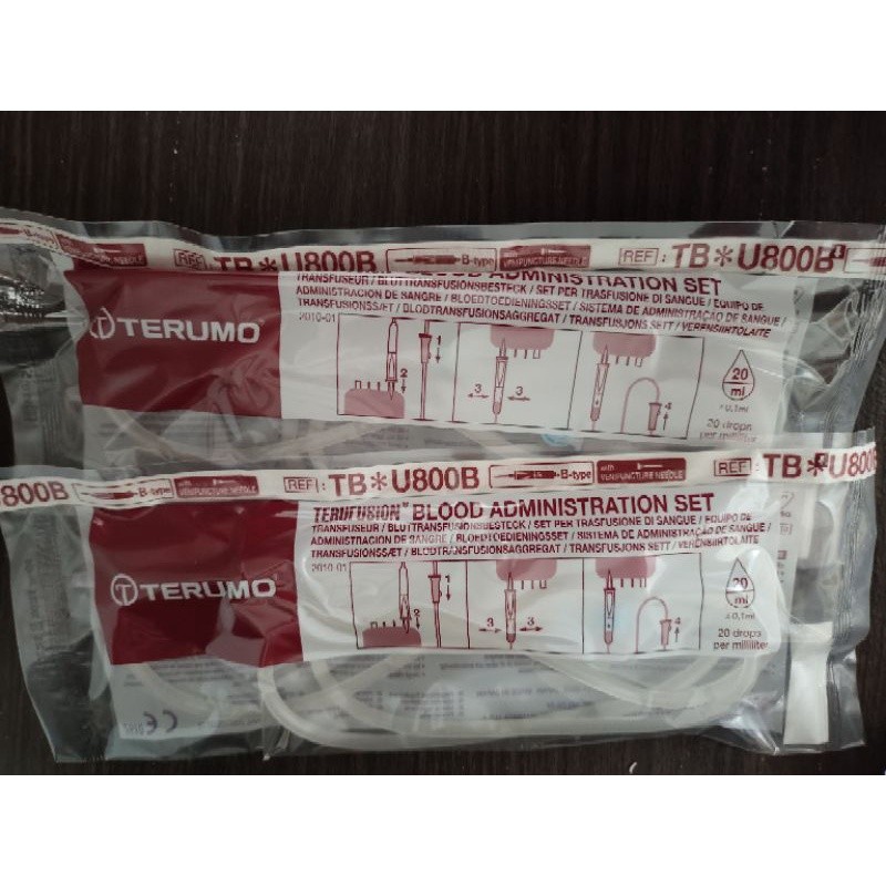 BLOOD TRANSFUSION SET BT set (Terumo) sold per piece | Shopee Philippines
