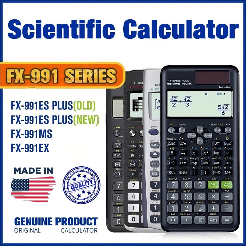 All range of calculators Scientific Calculator FX 991EX 991ES 82MS ...