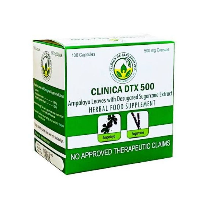 Clinica DTX 500 The DIABETES KILLER and IMMUNE BOOSTER (BOX/100capsules ...