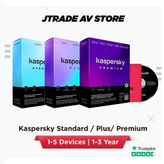 ORIGINAL KASPERSKY STANDARD | PLUS | PREMIUM - ORIGINAL ANTIVIRUS ...