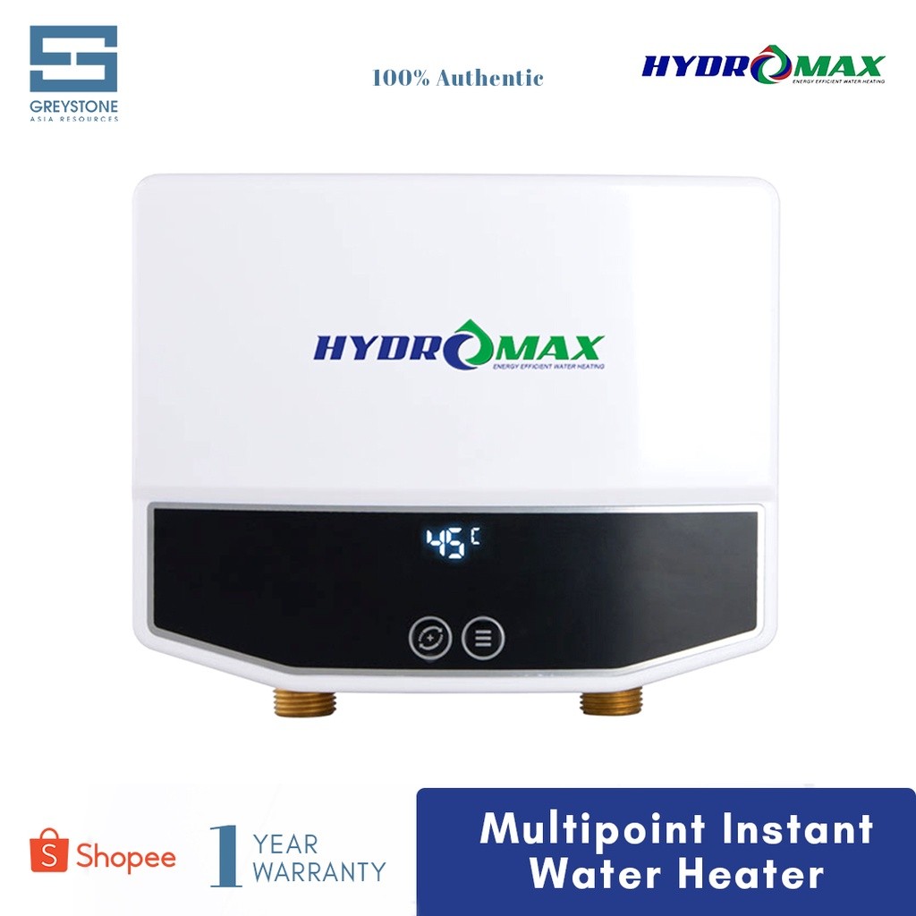 Hydromax Multi Point Tankless Instant Water Heater 5.5KW (New Model ...