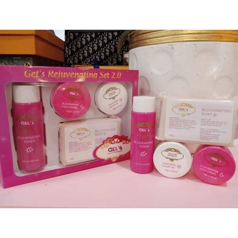Gel's Rejuvenating Set 2.0. (Intense Set) and Gel's Rejuv Set (mild Set ...