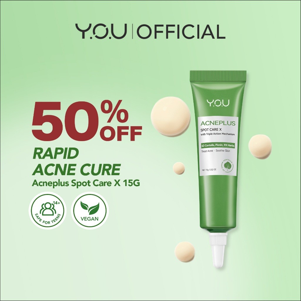 Y.O.U AcnePlus Triple Action Spot Care X | Acne Treatment | Calm ...