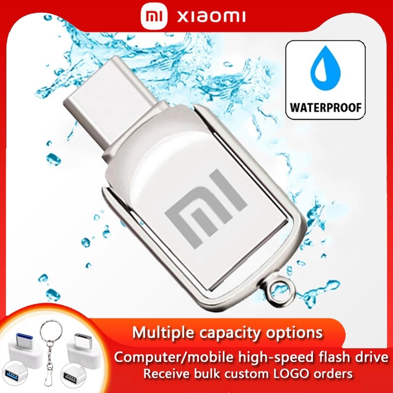 Xiaomi TYPE-C Two-in-One Pen Driver 8GB 16GB 32GB 64GB 128GB USB3.0 ...