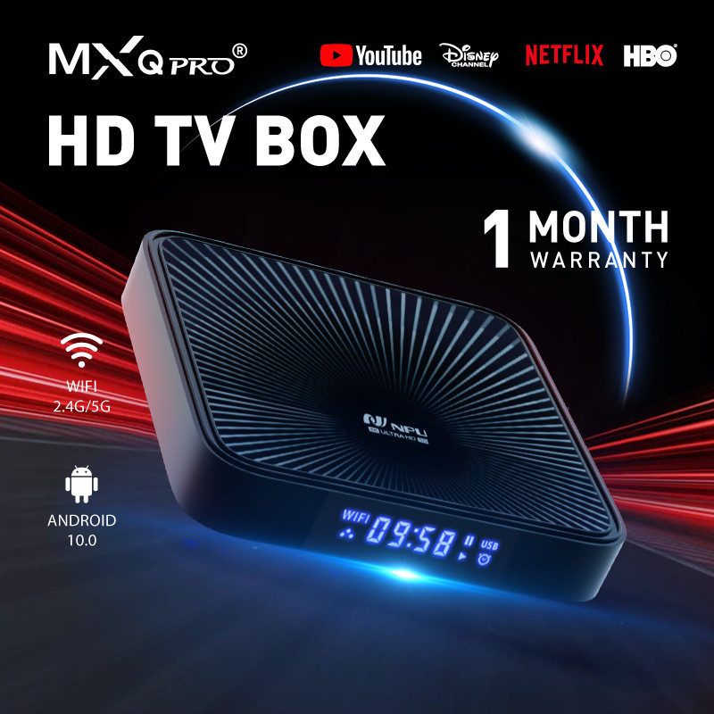 NPU tv box the new 2G RAM + 16G ROM mxq pro tv box 4k 5g android smart ...