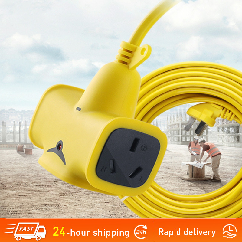Extension Cord Socket long Plug-in Strip 10M/20M/30M Electric Vehicle Charging Extension Wire ...