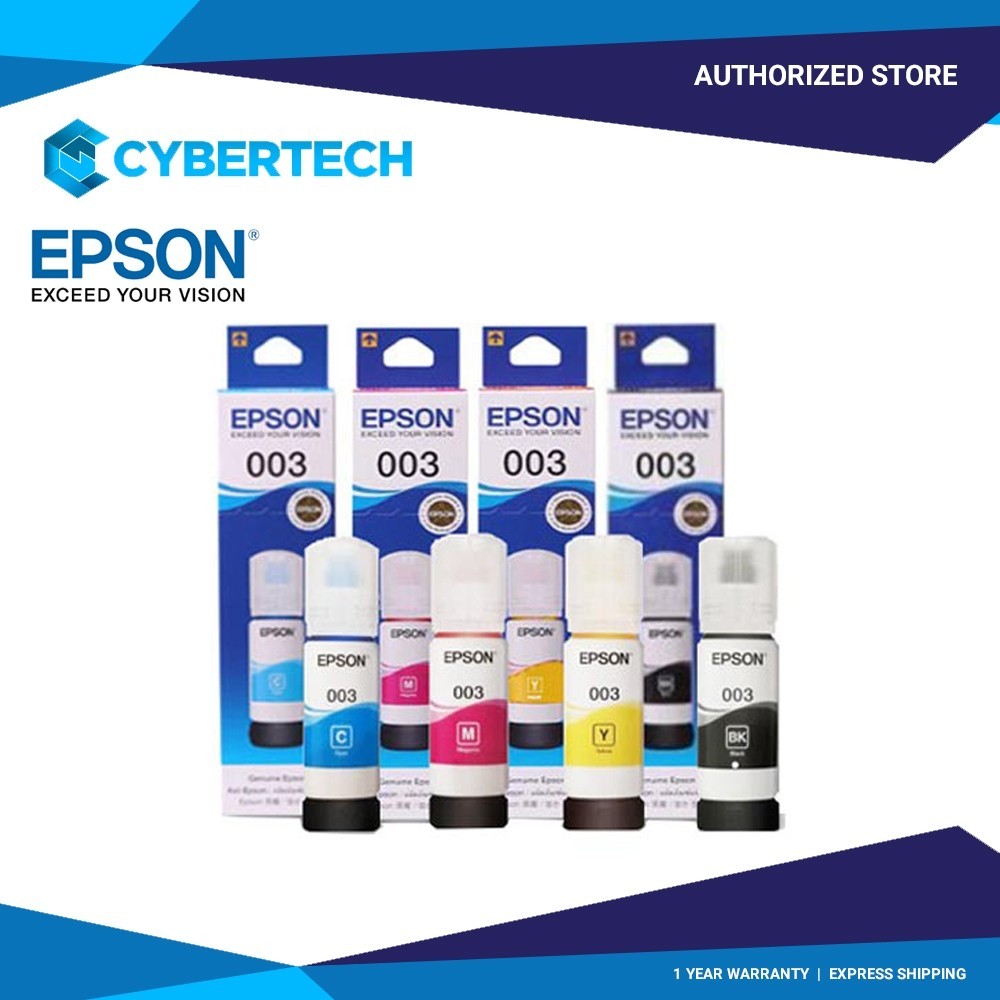 Epson 003 Ink Bottle 65ml (for L1210,L1250,L3210,L3216,L3250,L3256 ...