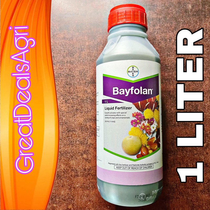 BAYFOLAN FOLIAR FERTILIZER 11-8-6 (1 LITER) BY BAYER | Shopee Philippines