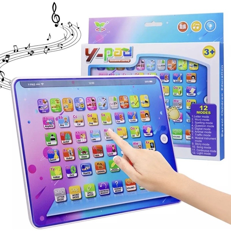 New-ypad English tablet Educational Game learning pad toys | Shopee ...