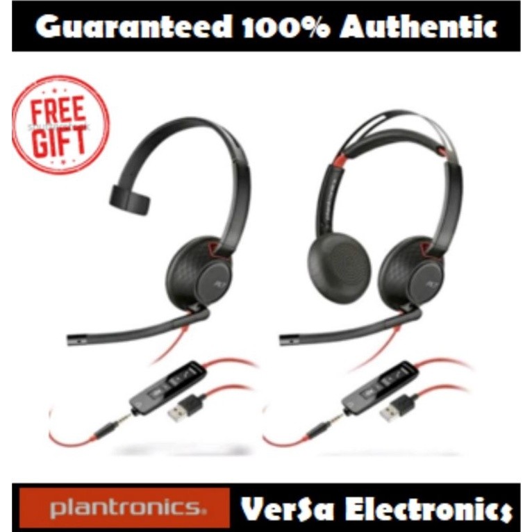 Plantronics C5220 Headset - USB A - used | Shopee Philippines