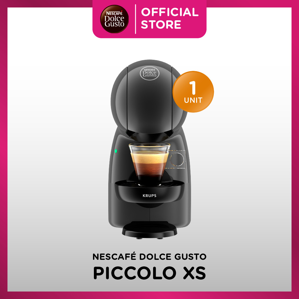 Nescafe Dolce Gusto Piccolo XS Black Anthracite Coffee Machine PXS9781B ...