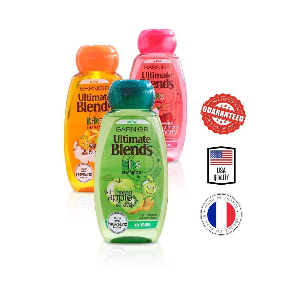 Garnier Ultimate Blends Kids No Tears 2 in 1 Shampoo 250mL | Shopee ...