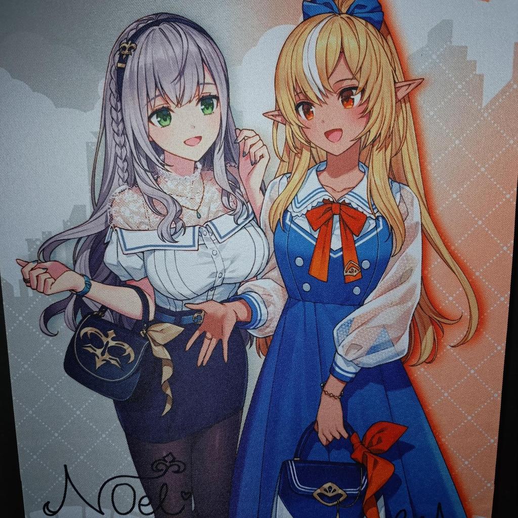 ORIGINAL Shirogane Noel & Shiranui Flare Hololive Test Repeat Vtuber ...