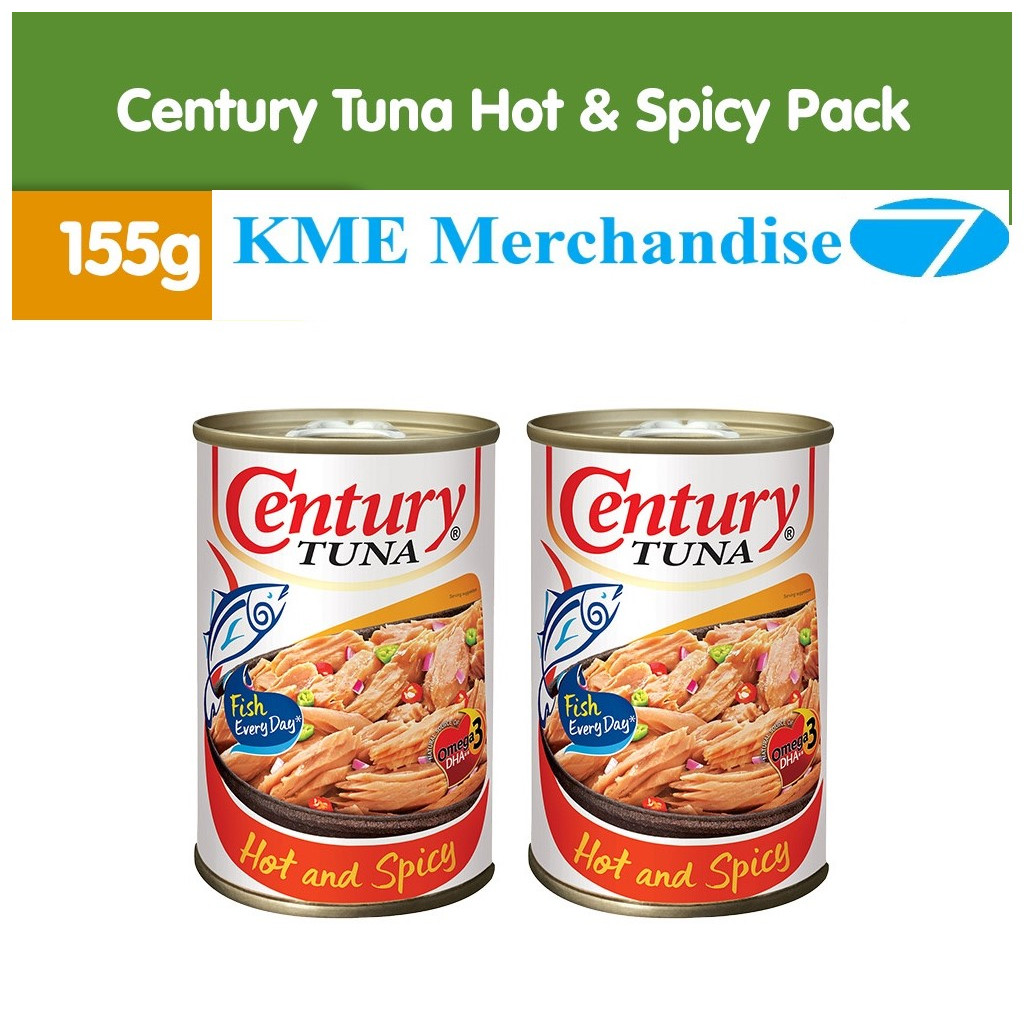 Century Tuna Hot & Spicy 155g | Shopee Philippines