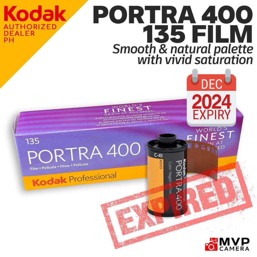 KODAK PORTRA 400 35mm 135 Format Professional Color Negative Film ...