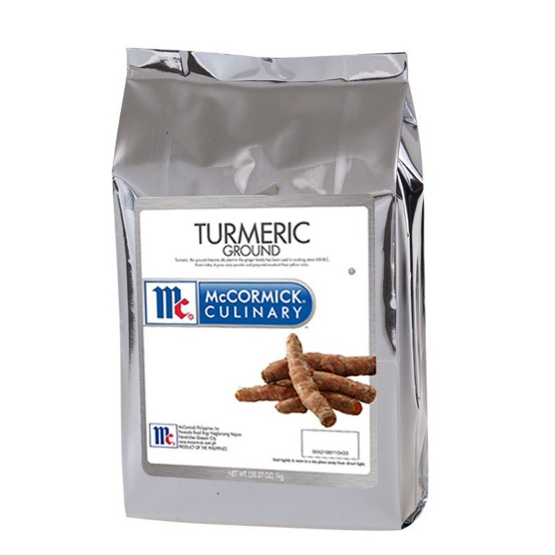 McCormick Turmeric Ground 1 Kilo without silver packagibg | Shopee ...
