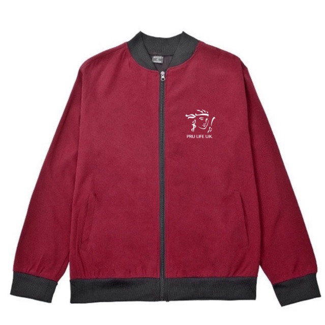 Pru Life UK Bomber Jacket | Corporate Jacket | Shopee Philippines
