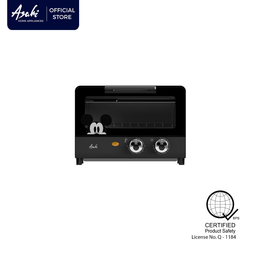 Asahi True Original DOT 204 Mickey Oven Toaster 12L | Shopee Philippines