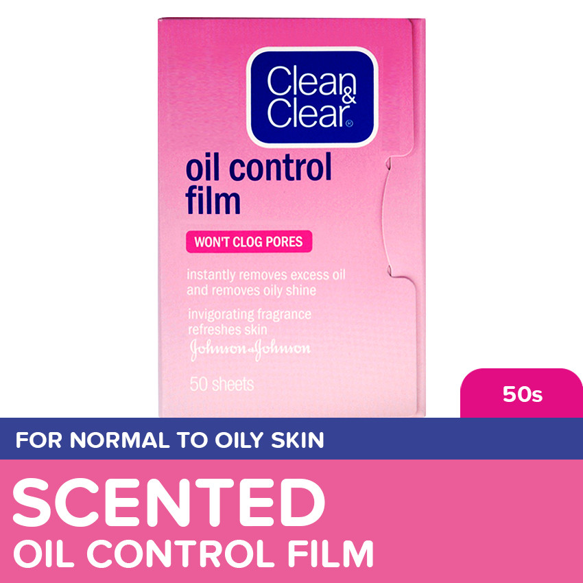 CLEAN N CLEAR Oil Control Film 50s | Shopee Philippines