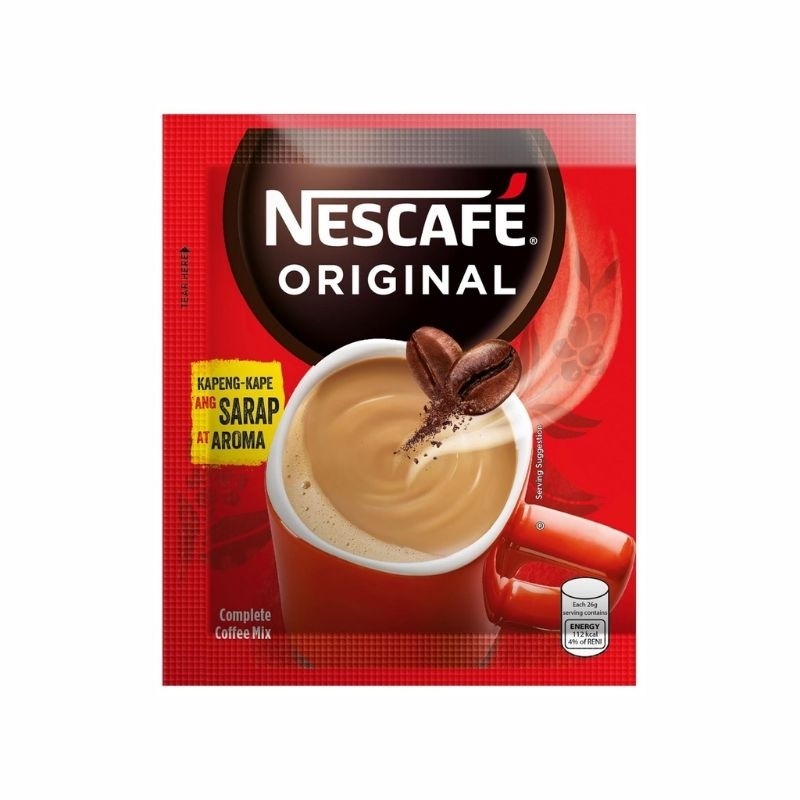 (Free Gift Not For Sale) NESCAFé Original Nescafe Coffee Single Pack ...