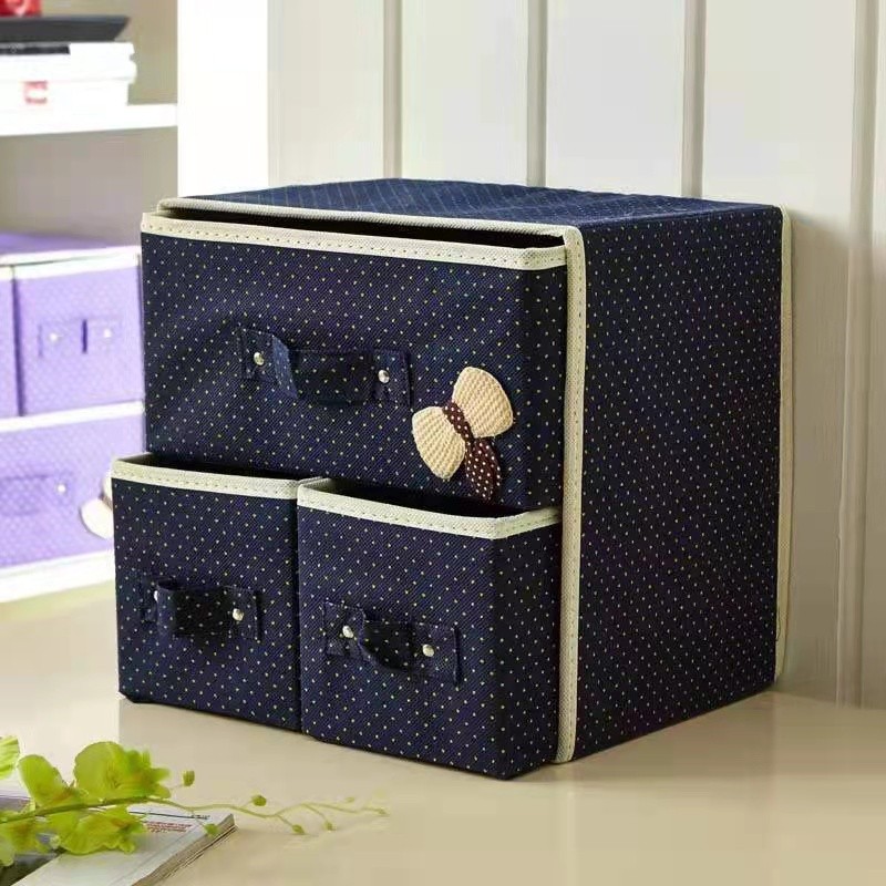 KM Foldable Storage box Mini Drawer Organizer Durabox Clothes ...