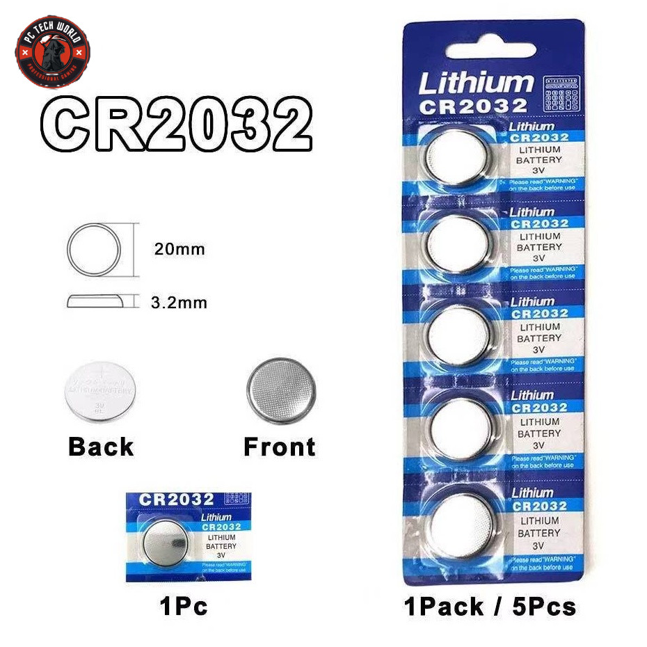 CR2032 micro Primary Lithium Button Cell Battery 3V For Watch,Toys And ...