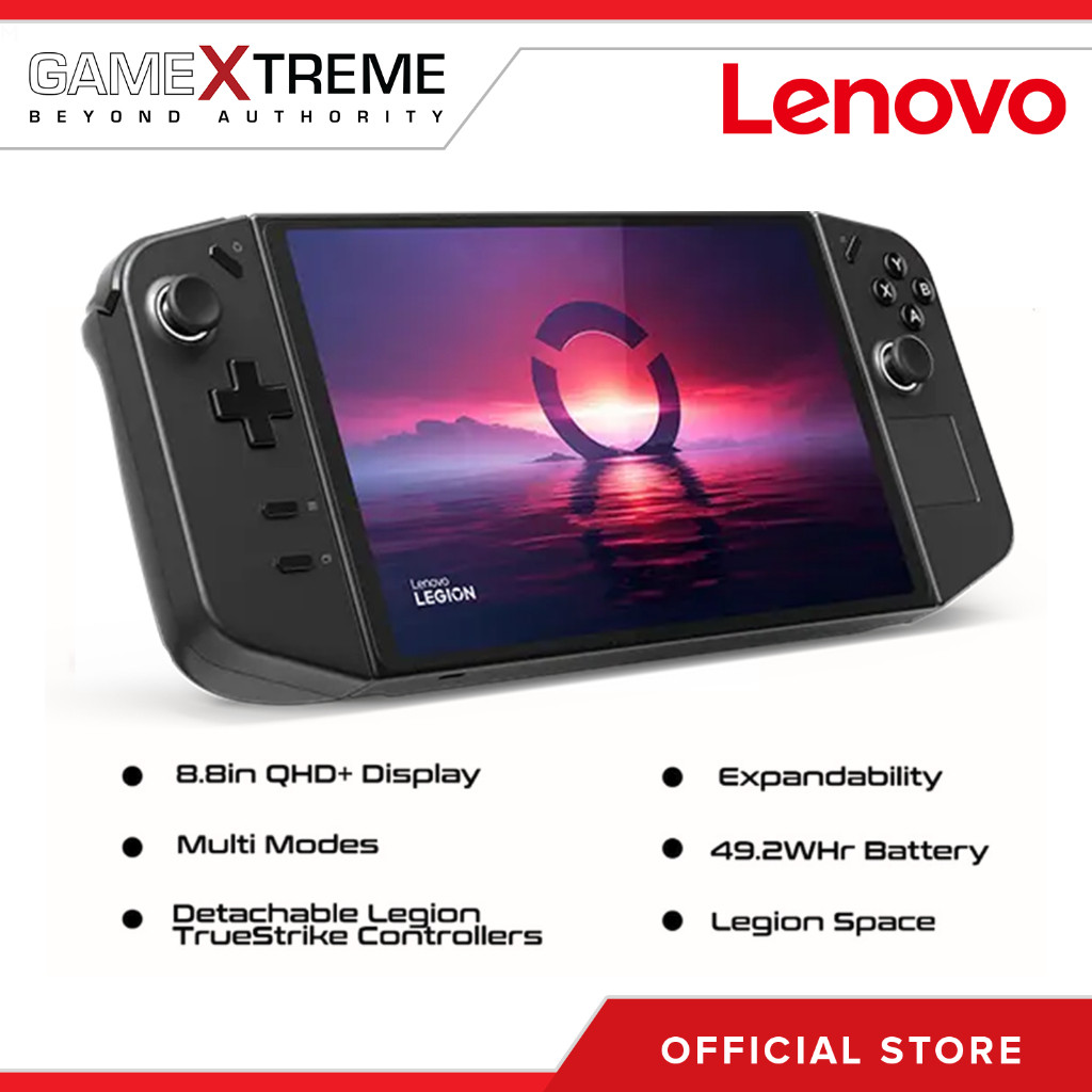 Lenovo Legion Go Gaming Handheld Console 8.8″ QHD+ 144Hz AMD Ryzen Z1 ...
