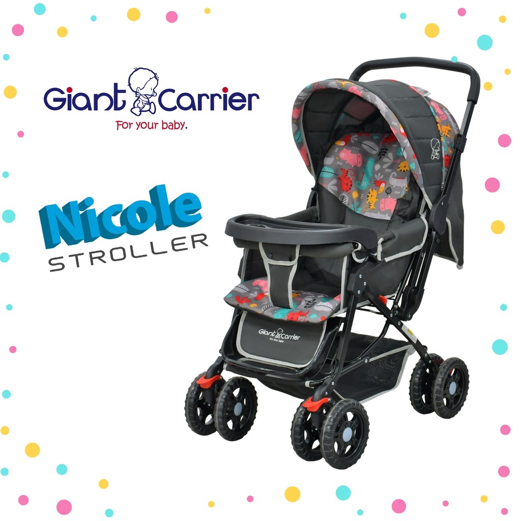 Giant Carrier – Nicole Stroller – Safety Lock, Folding Lock, Upright ...