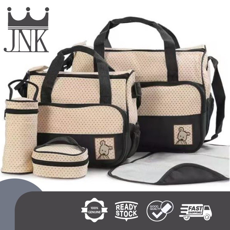 JNK #138 5-in-1 baby bag baby Travel Bag Travel Bag for women hospital ...