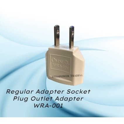 WPT-5354 Regular Adapter Socket Plug Outlet Adapter - WRA-001 | Shopee ...