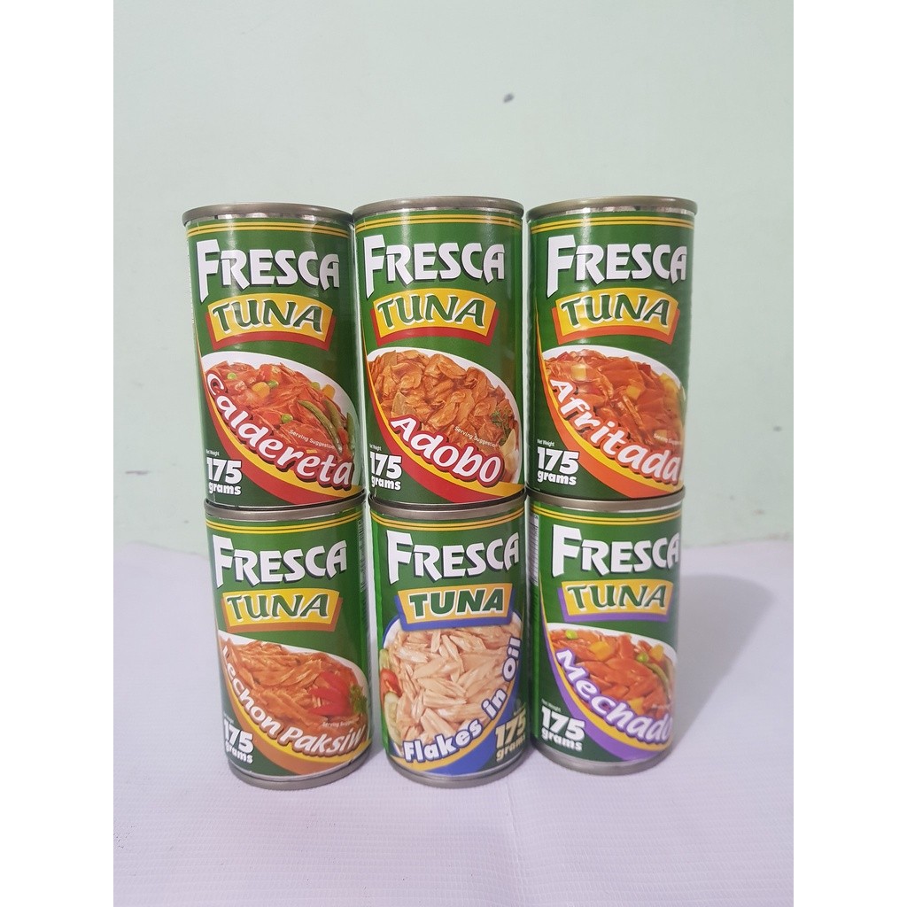 FRESCA Brand TUNA Assorted Flavors (pack of 18 cans x 175 grams ...