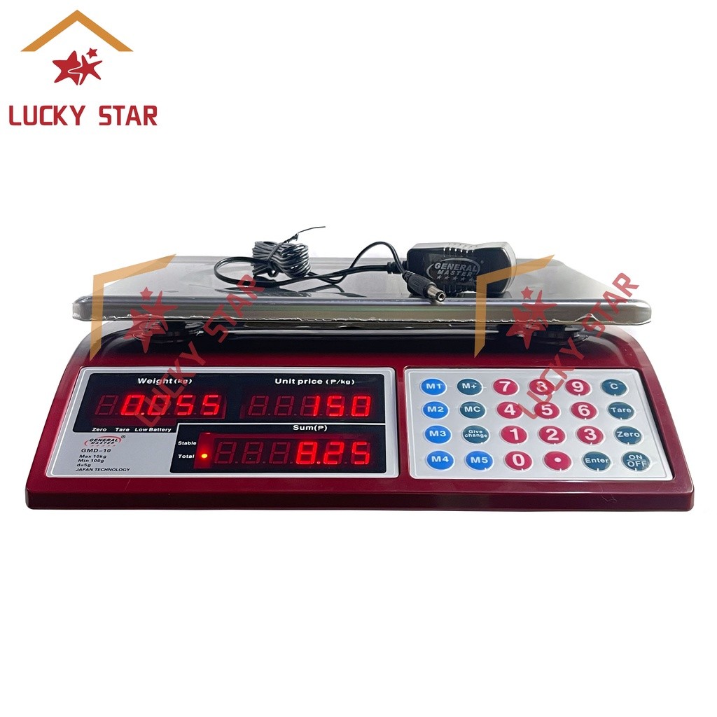 10Kg Digital Scale General Master GMD-10 Scale Grams Digital Kitchen ...