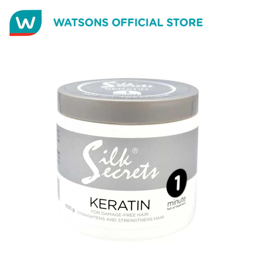 SILK SECRETS One Minute Keratin Hot Oil Treatment 600ml | Shopee ...