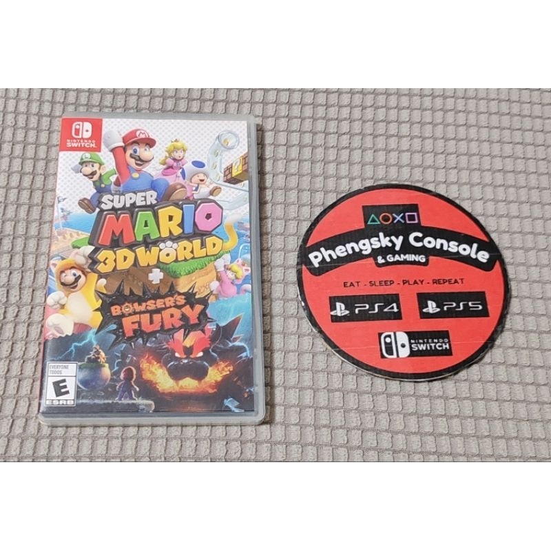 Super mario 3d world + bowser fury (Nintendo switch game) [physical game] | Shopee Philippines