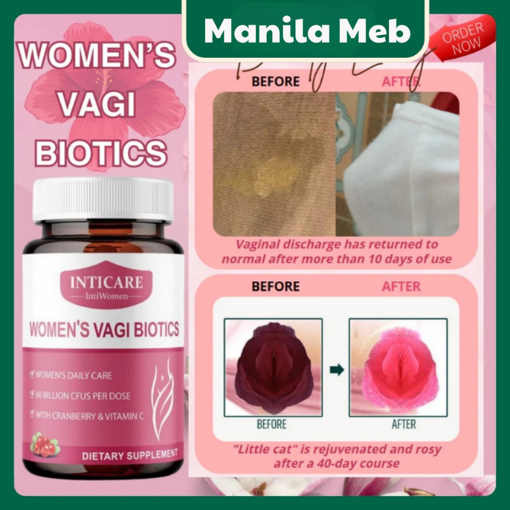 INTICARE WOMEN'S VAGI BIOTICS | Probiotics Supplement,Cranberry and ...