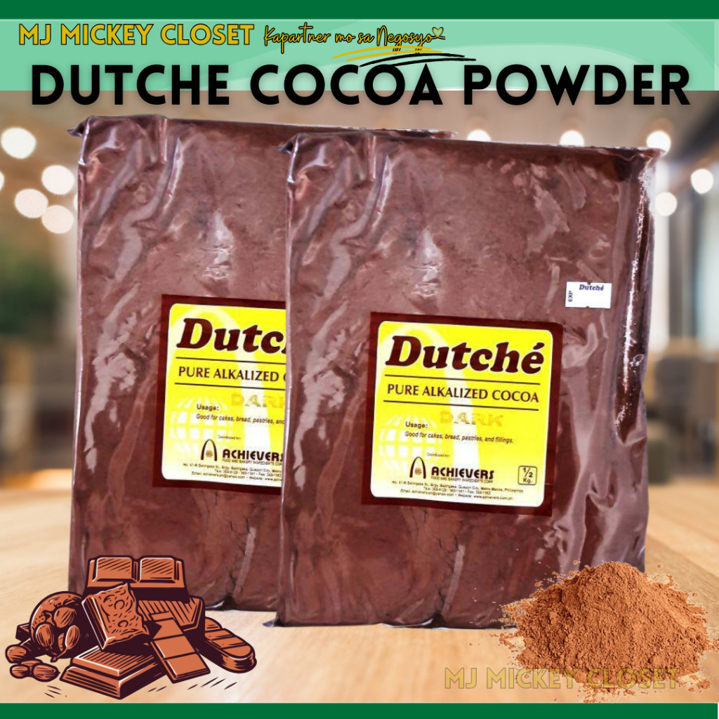 Cocoa Powder Hersheys Dutche Bensdorp 500g | Shopee Philippines