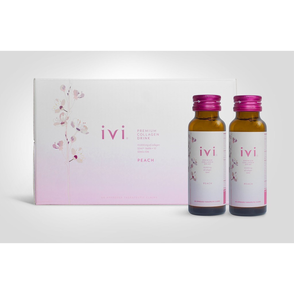 Ivi Premium Collagen Drink - Peach Flavor | Shopee Philippines