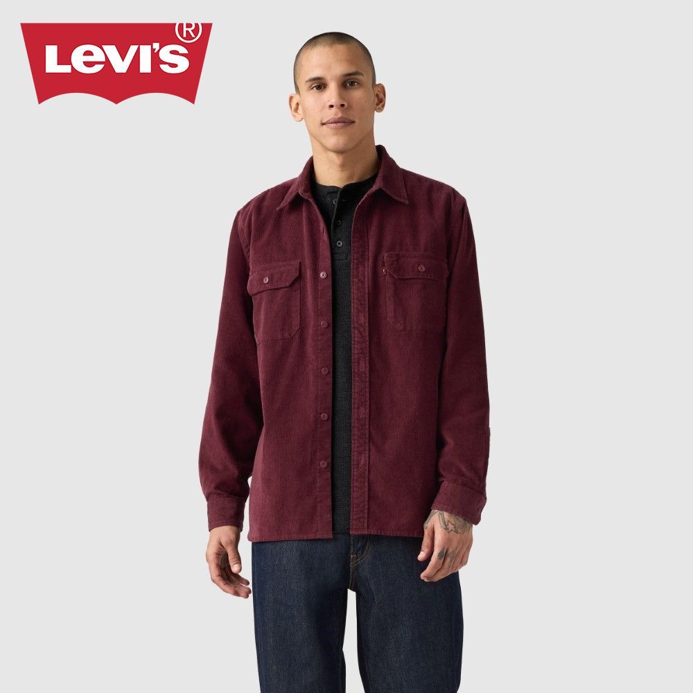 Levi's® Men's Jackson Worker Corduroy Overshirt 19573-0291 | Shopee ...