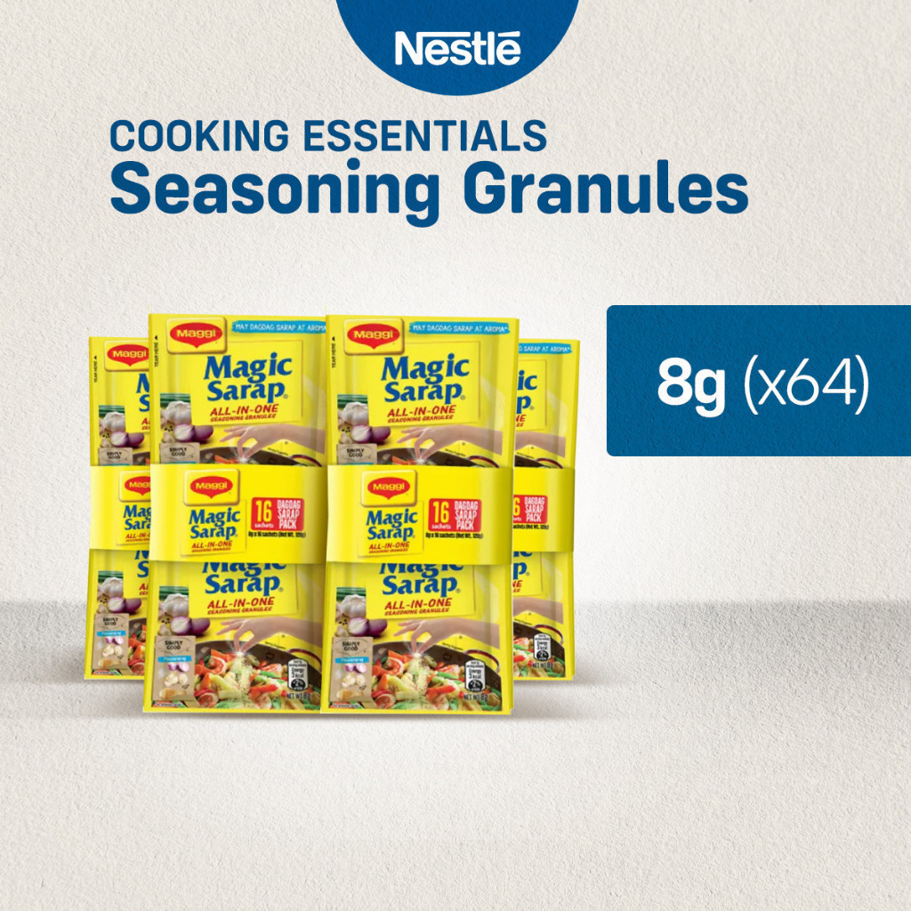 Maggi Magic Sarap All-In-One Seasoning Granules 8g - Pack of 64 ...