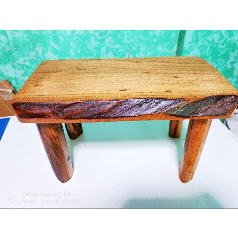 WOODEN STEP STOOL / MOLAVE BANGKITO | Shopee Philippines
