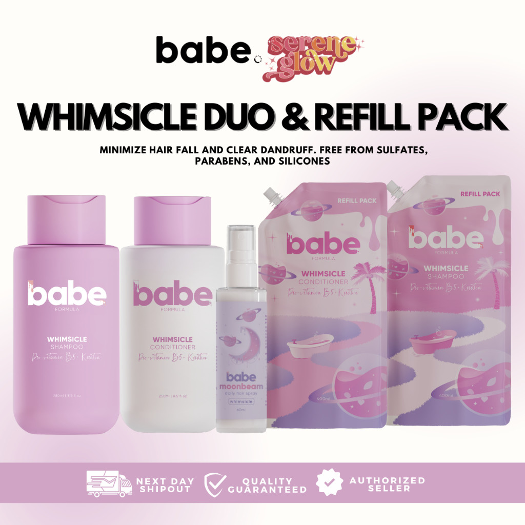 Babe Formula Whimsicle Shampoo, Conditioner & Refill Pack | Shopee ...