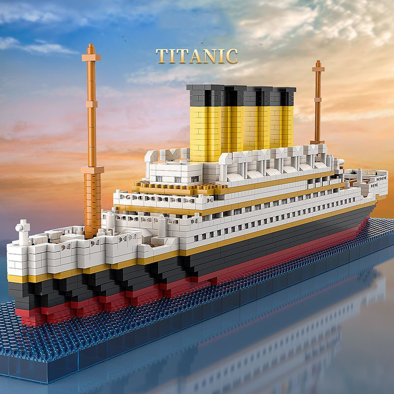 versionCompatible with Lego Titanic Building Blocks Assembling Toys ...