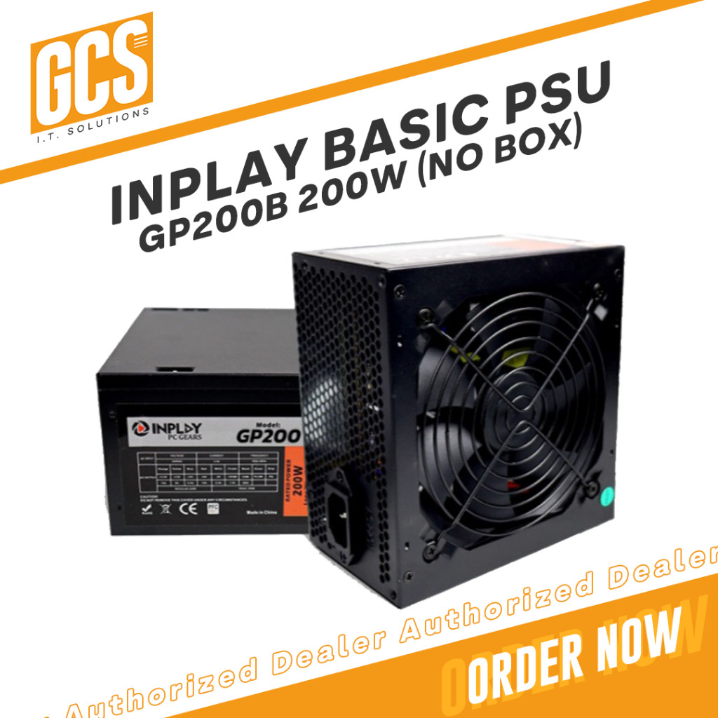 Inplay GP200B 750W Semi-Rated / 200W Rated PSU (No Box) | Shopee ...